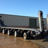 M1000 semi-trailer 70 ton 40 wheel heavy equipment transporter trailer ...